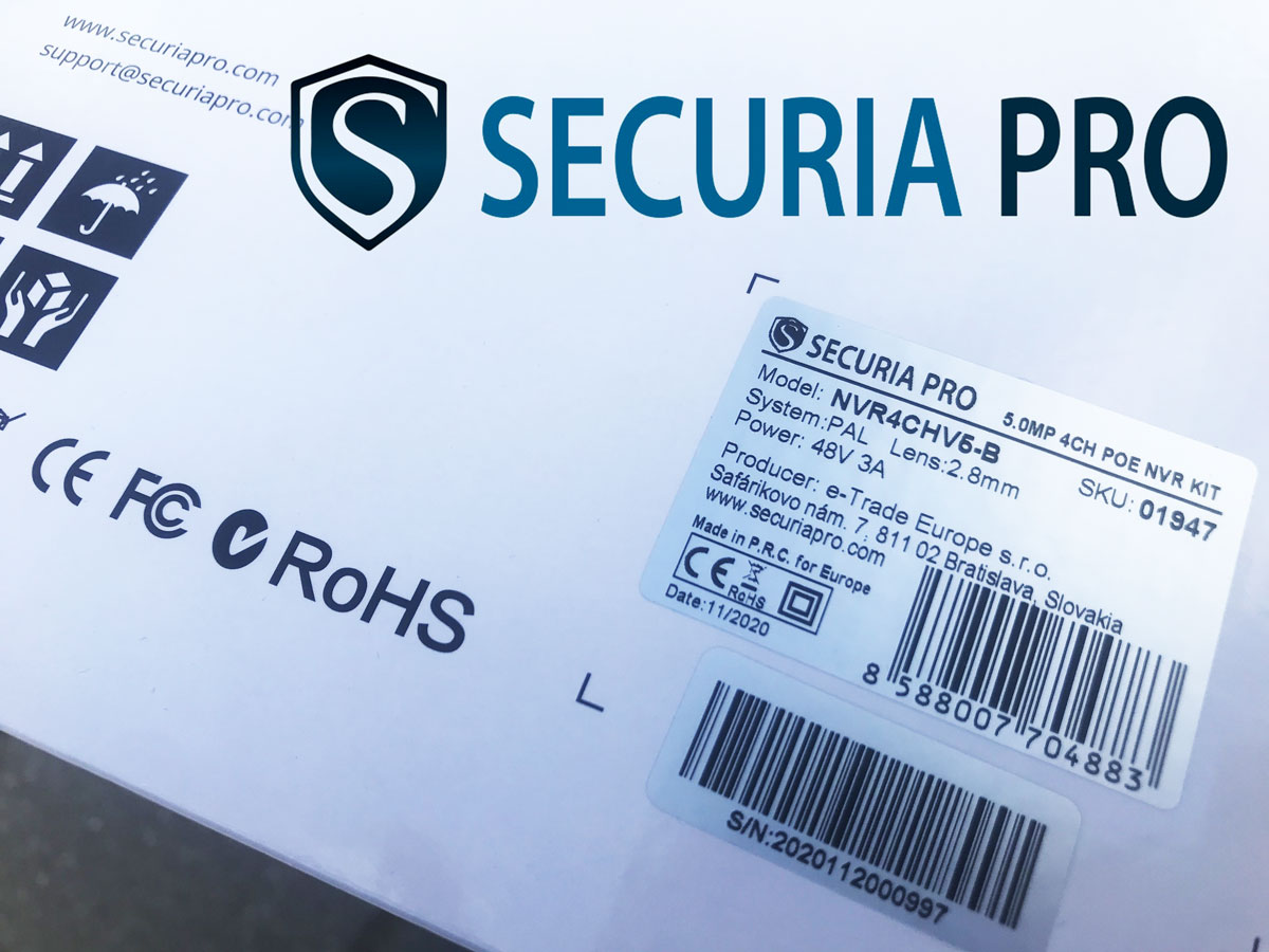 Securia Pro - Slovenská značka, kamerové systémy - SecuriaPro.sk
